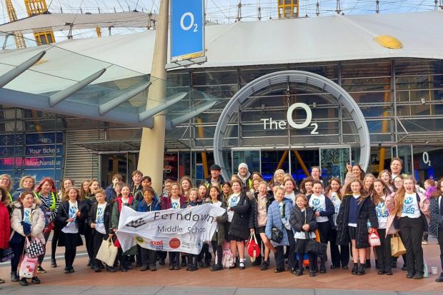 School pupils take part in largest ever children's choir at O2 Arena