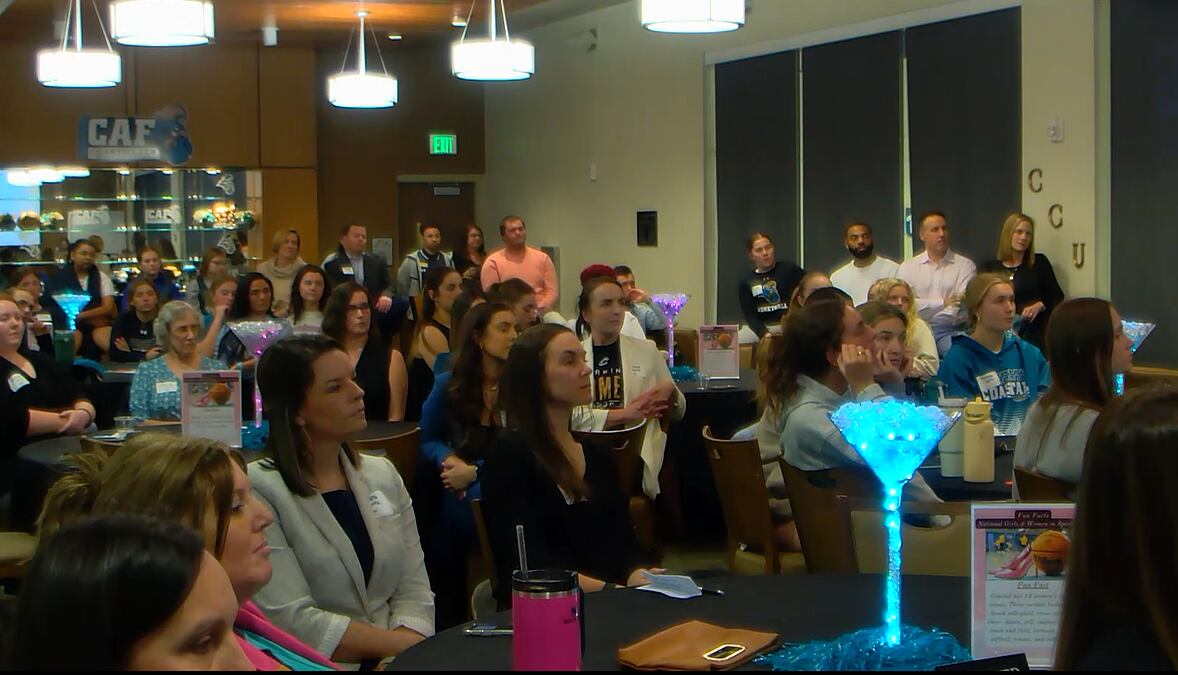 CCU hosts ‘Hoops & Heels’ to honor girls, women in sports