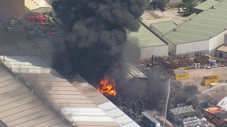 Explosive factory fire contained, evacuation orders lifted
