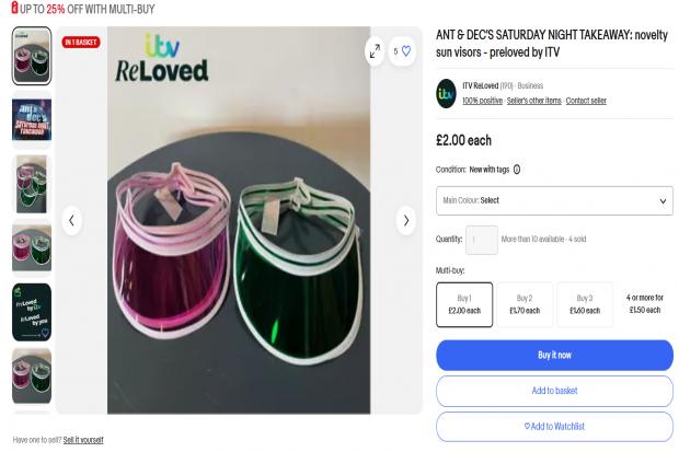 ITV selling Saturday Night Takeaway props on eBay - how to grab one