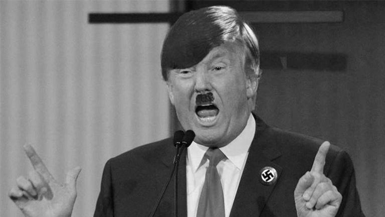 Donald Trump y Adolf Hitler