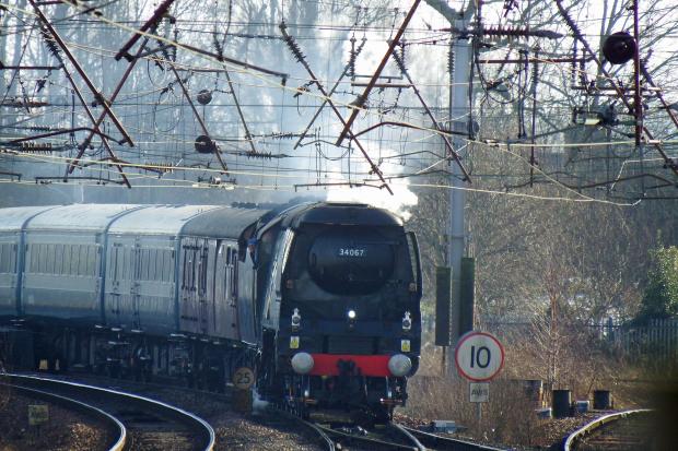 Photos of steam trains currently drawing visitors to Cumbria