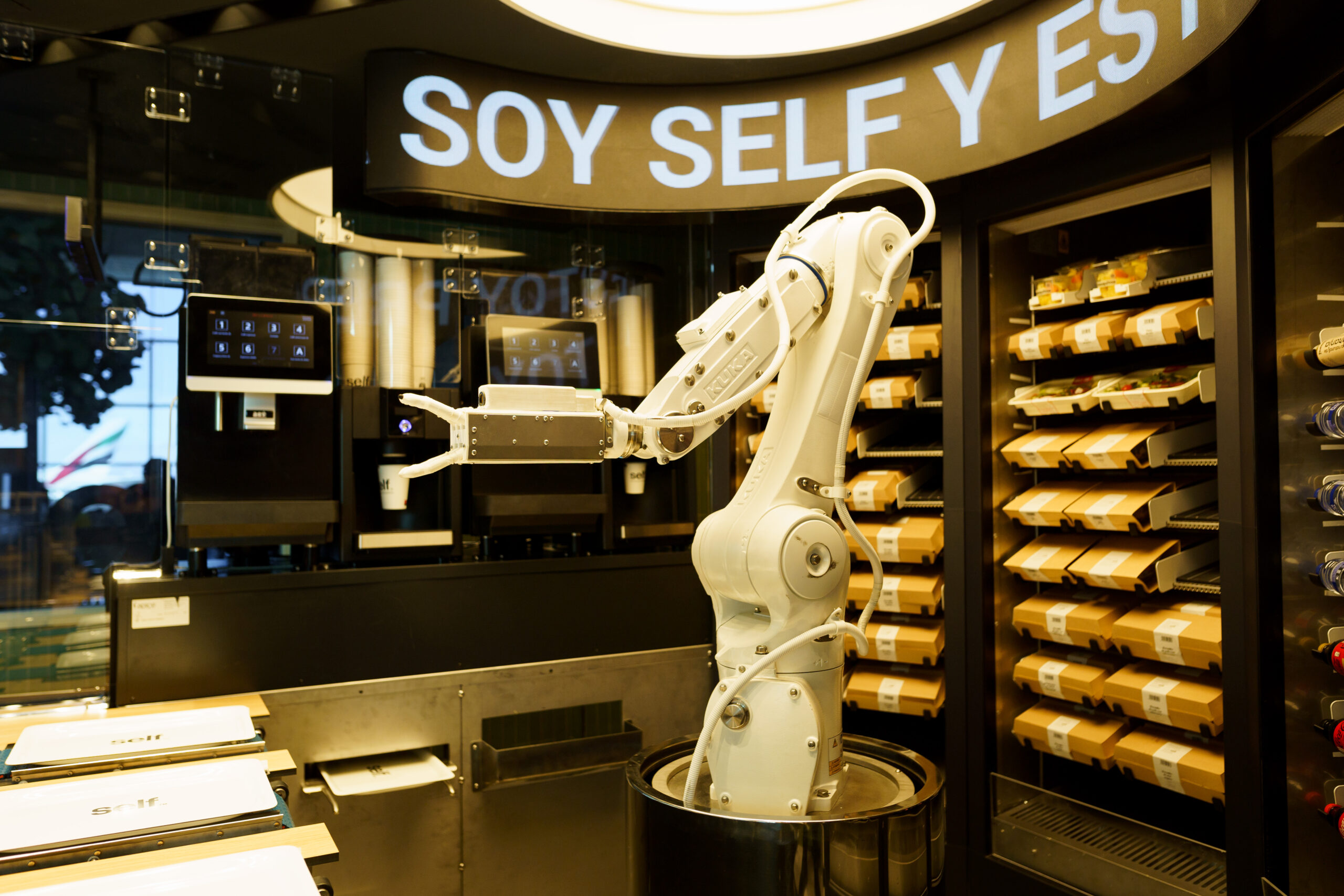Barcelona gets first airport bot restaurant