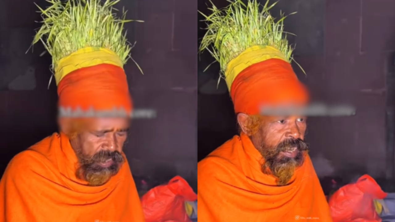 Maha Kumbh Video: Angry Baba Aggressively Schools Reporter For Being ...