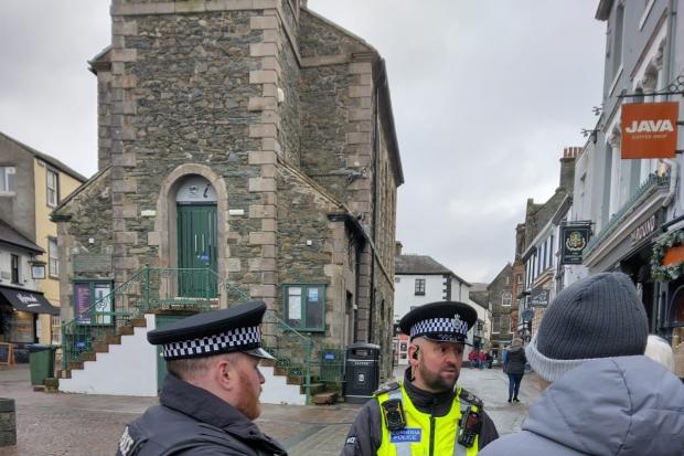 Police undertake 'Project Servator' exercise in Keswick