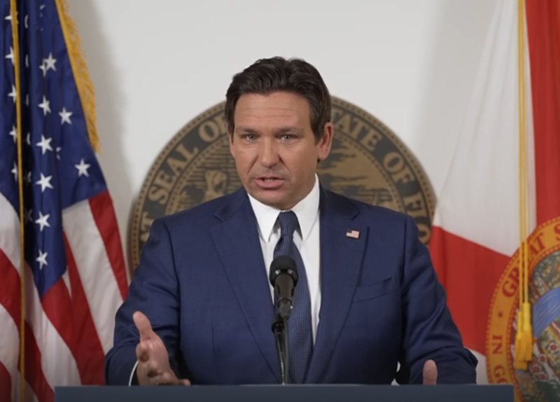 Governor Ron DeSantis announces the Focus on Fiscal Responsibility 2025 ...