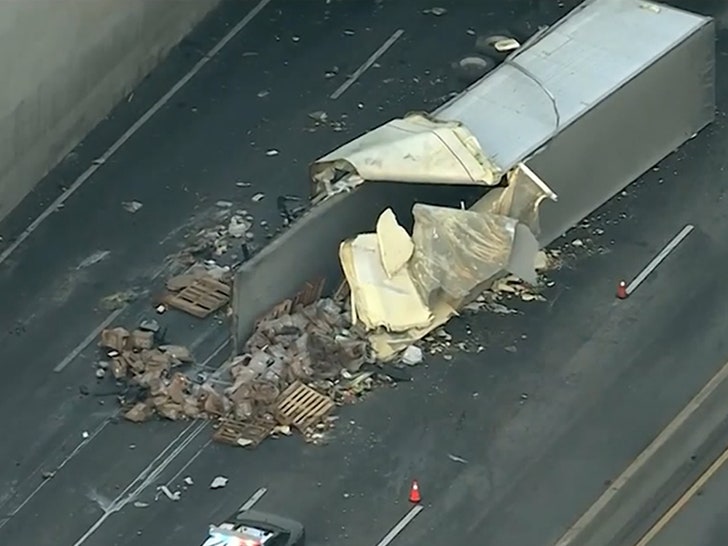 Egg Truck Crashes in L.A., Nightmare for Grocery Prices and Traffic