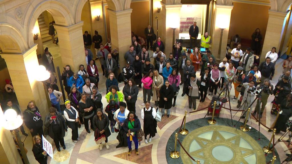 Black small business owners rally at Minnesota Capitol amid Trump's DEI ...