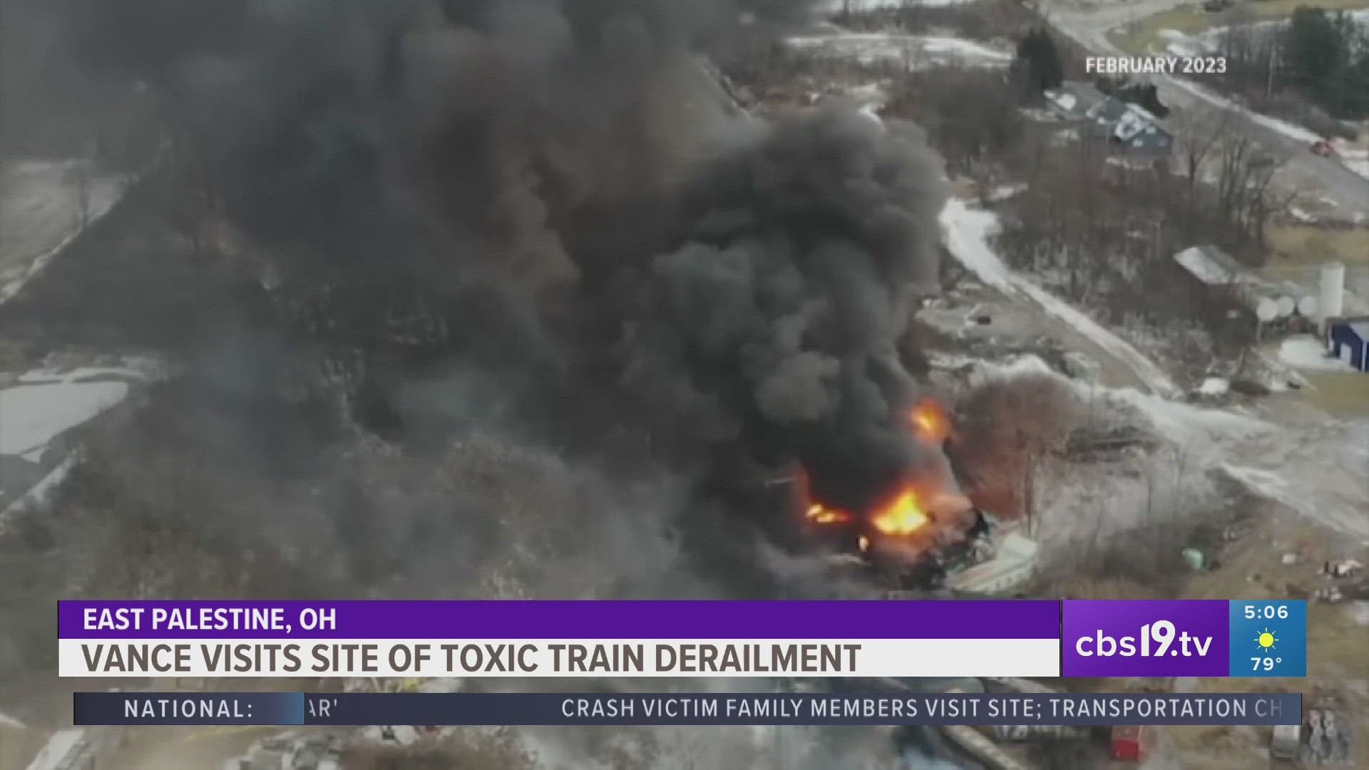 Vice President J.D. Vance visits East Palestine on 2-year anniversary ...