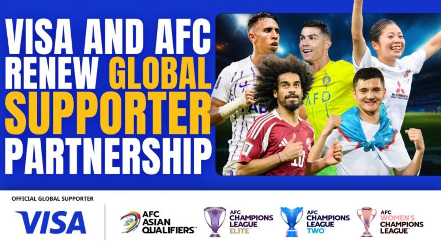 Visa expands AFC ties to cover more countries, World Cup Qualifiers