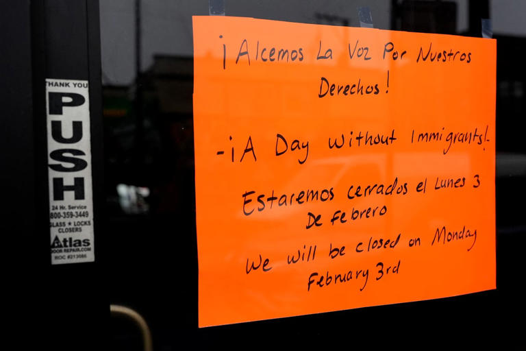 Some US businesses close in a 'day without immigrants.' But many say ...