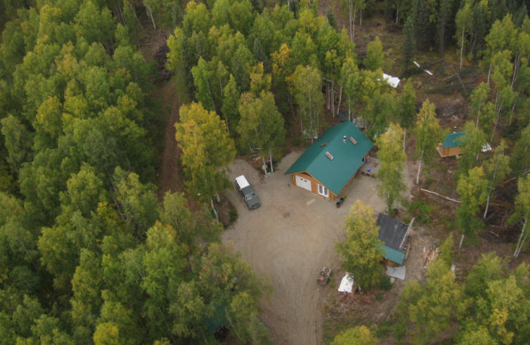 Homeowner stuns with beautiful off-grid home built in the Alaskan ...