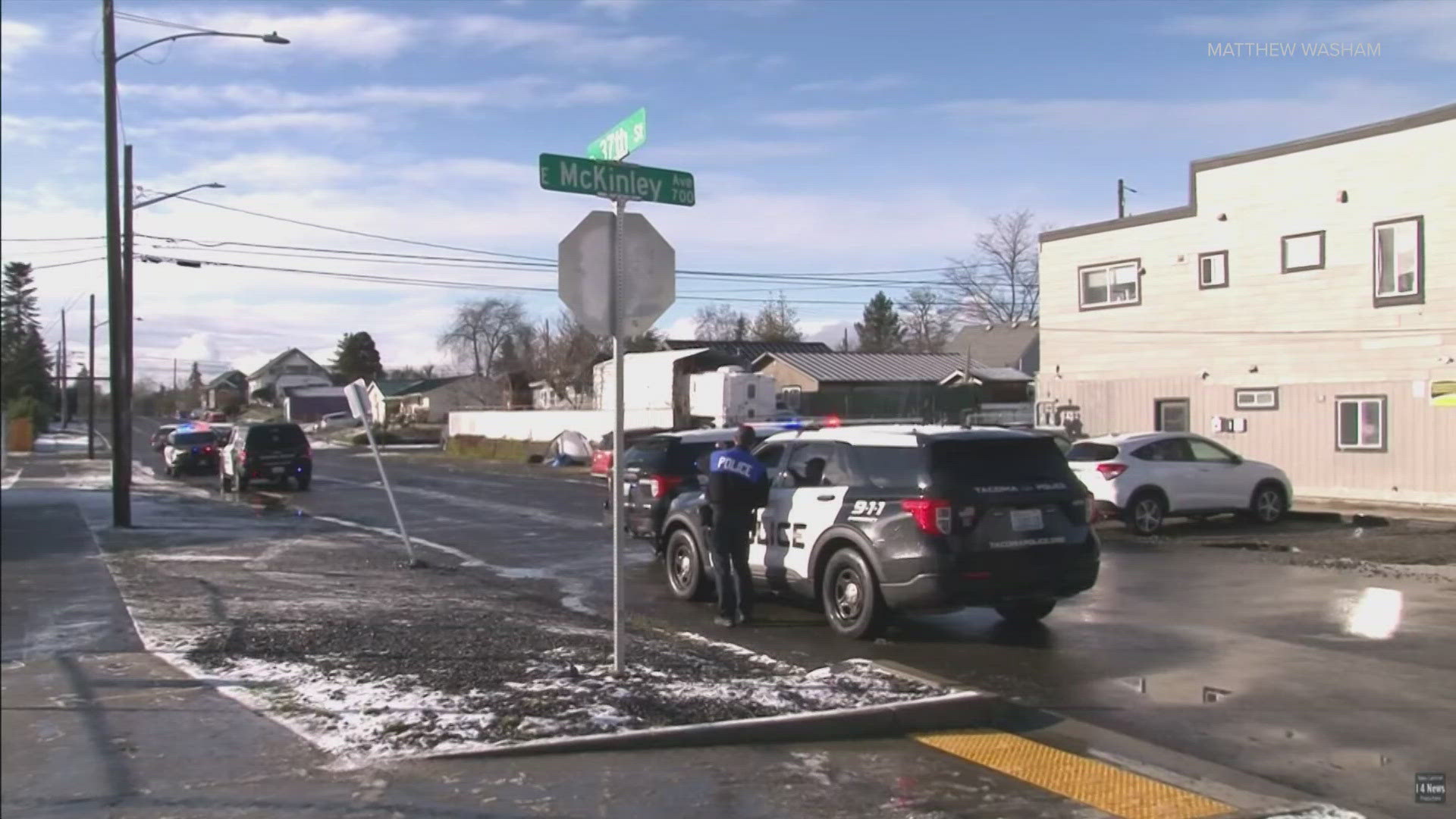 Woman hospitalized after shooting in Tacoma