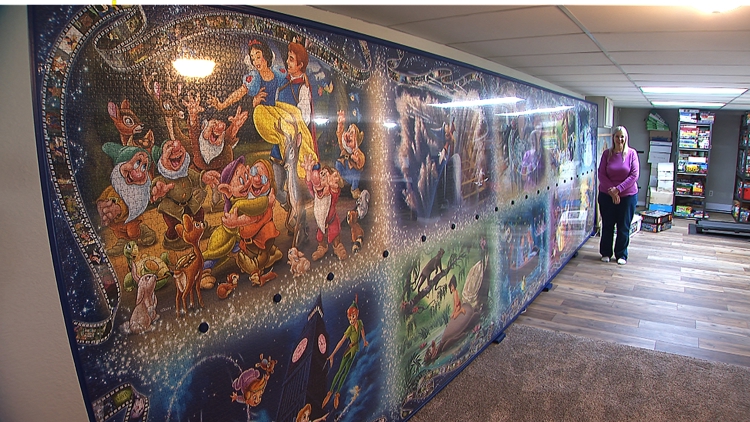Minnesotan buys house to fit massive jigsaw puzzle collection