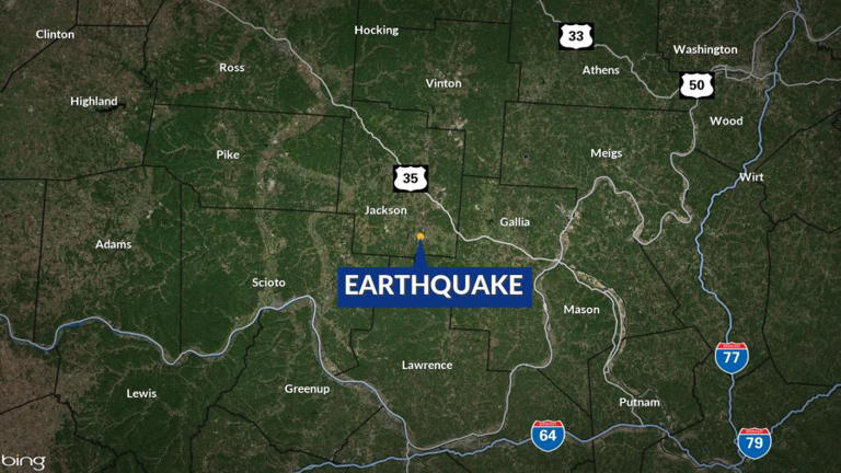 USGS: Earthquakes reported in southern Ohio counties