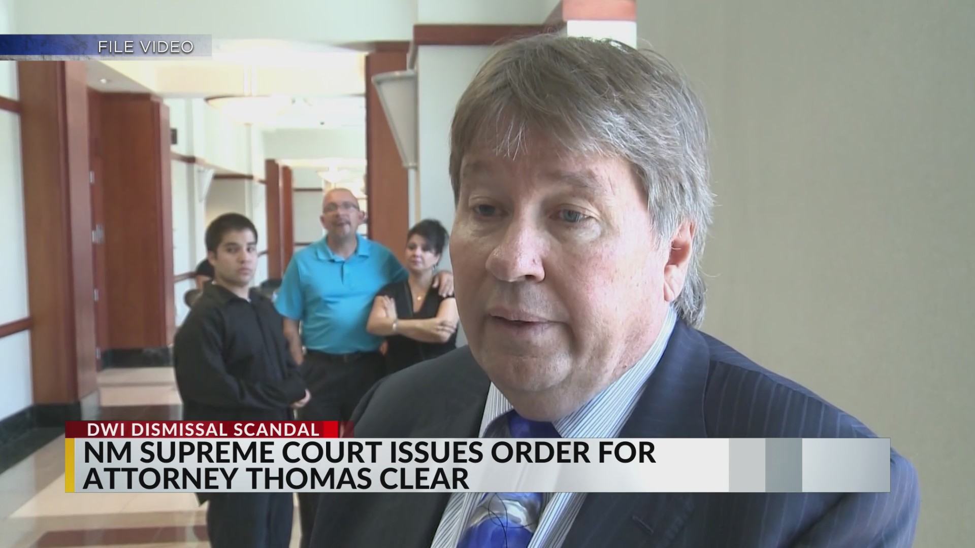 New Mexico Supreme Court issues order for attorney Thomas Clear