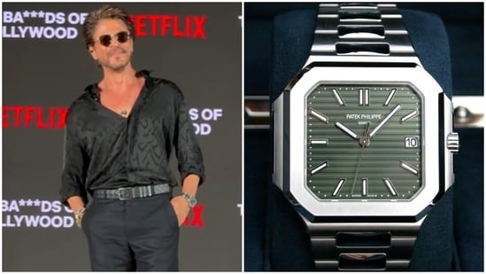 Shah Rukh Khan flaunts his ultra-luxe ₹1 crore watch at Netflix event ...