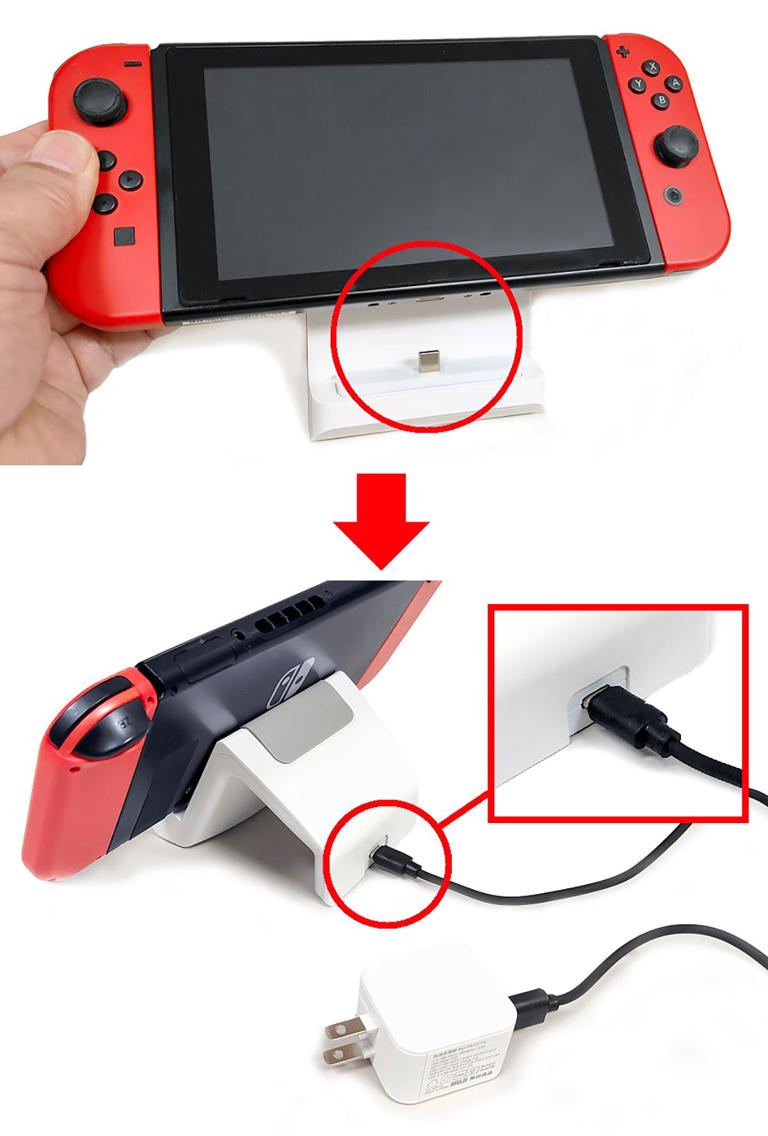 【3COINS】Nintendo Switch用「ゲームスタンド充電器」の使い勝手はどうなのか実際に買って試してみた