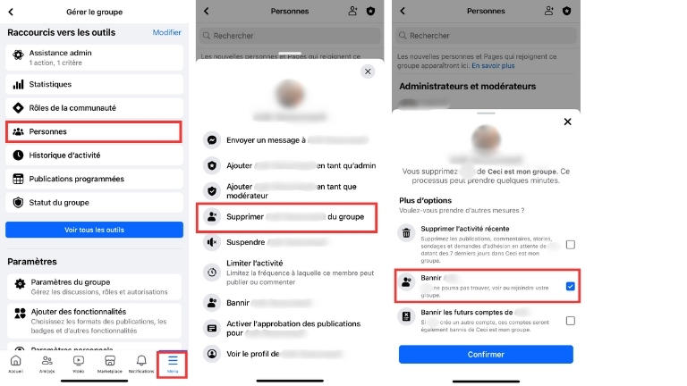 Comment supprimer un compte Facebook, une Page Facebook ou un groupe Facebook?