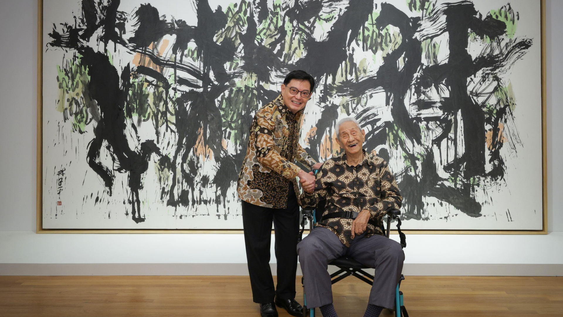 Singapore's national treasure, ink artist Lim Tze Peng, passes at 103