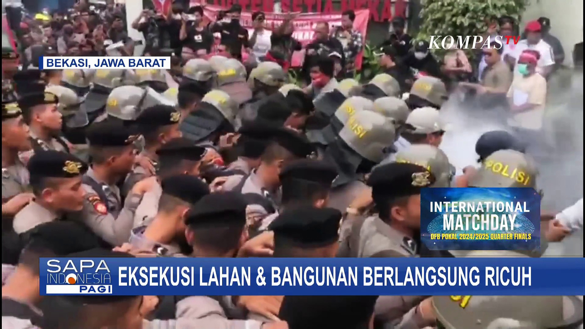 Eksekusi Lahan dan Bangunan di Bekasi Berlangsung Ricuh, Warga Sebut ... Eksekusi Lahan dan Bangunan di Bekasi Berlangsung Ricuh, Warga Sebut ...