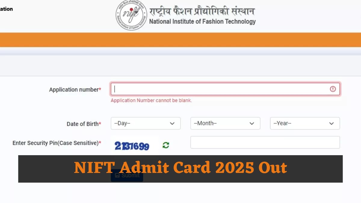 NTA NIFT Admit Card 2025 Released: Download UG, PG Hall Ticket at exams ...