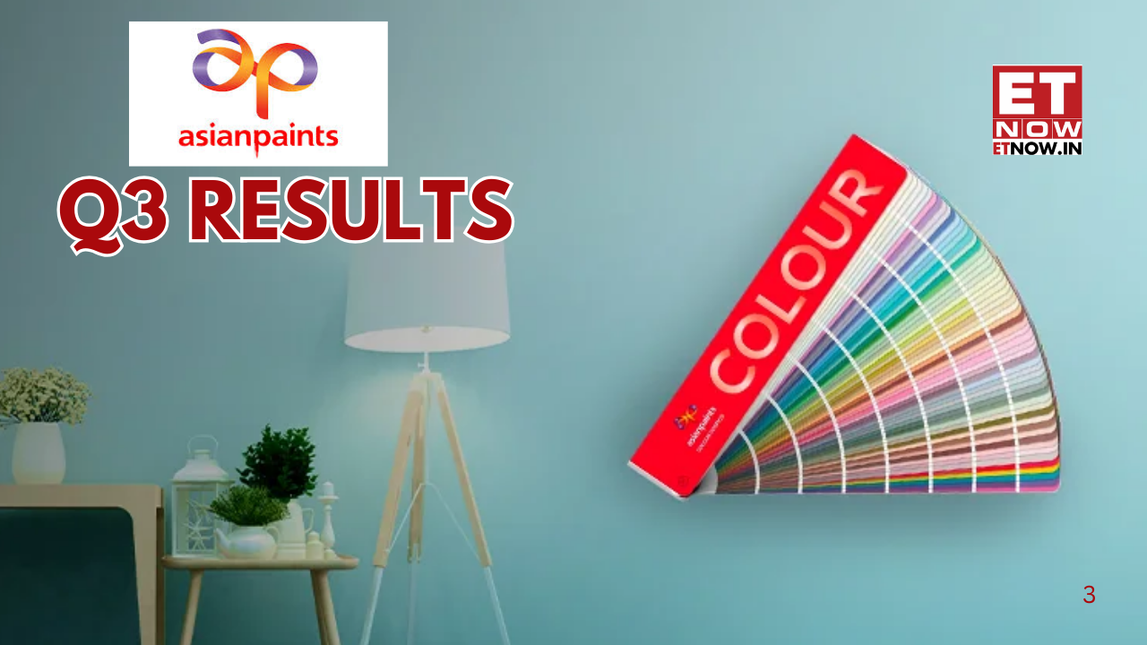 Asian Paints Q3 Results 2025: Profit declines over 23% YoY, misses ET ...