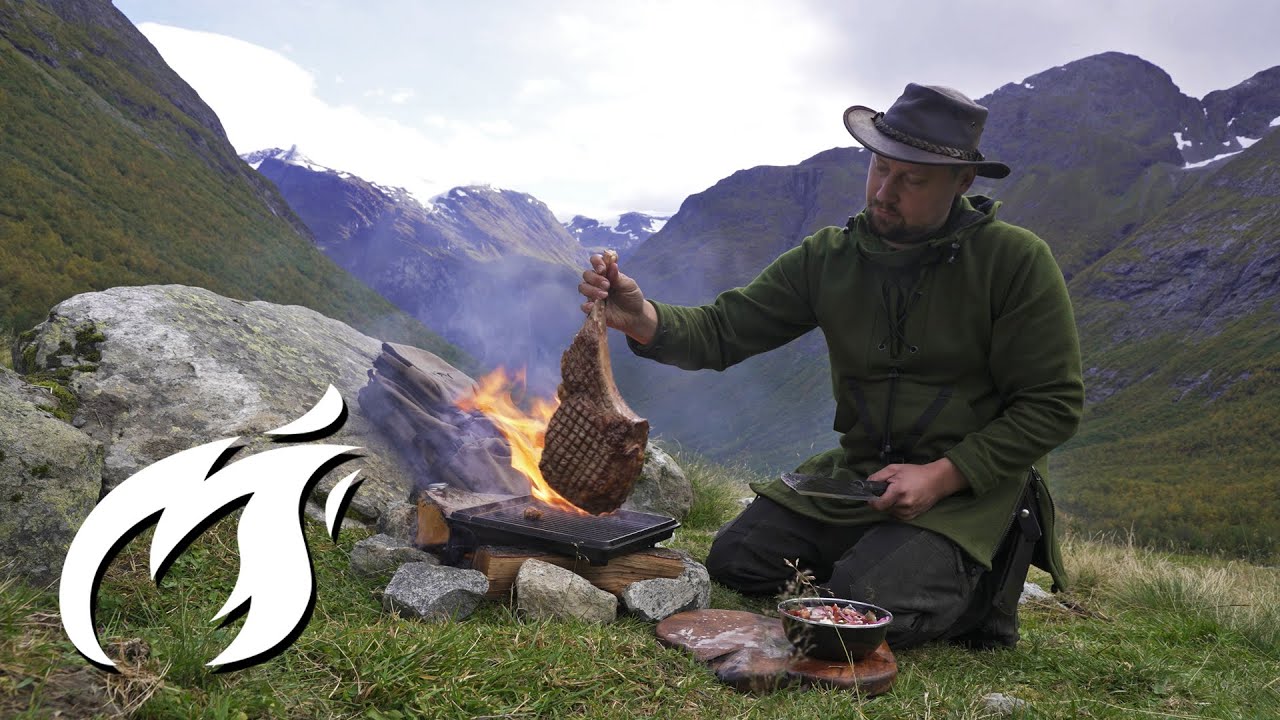 This Is the Perfect Wild Steak – ASMR Cooking Experience! 🔥