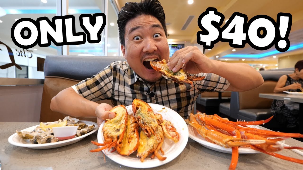 All You Can Eat LOBSTERS and CRABS at the BIGGEST BUFFET in Orange County!