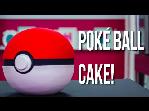 How To Make A POK…MON GO PokÈ Ball CAKE