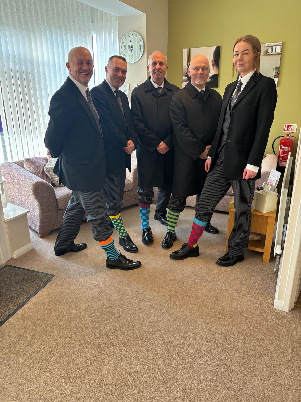 North Tyneside funeral directors pay an ‘odd’ tribute to local legend