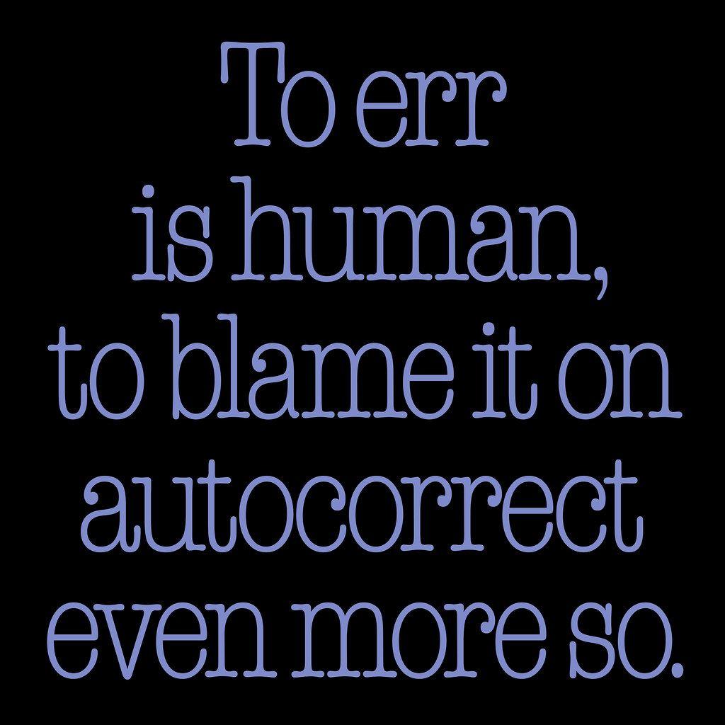 The Intrusion of Autocorrect and Auto Responses