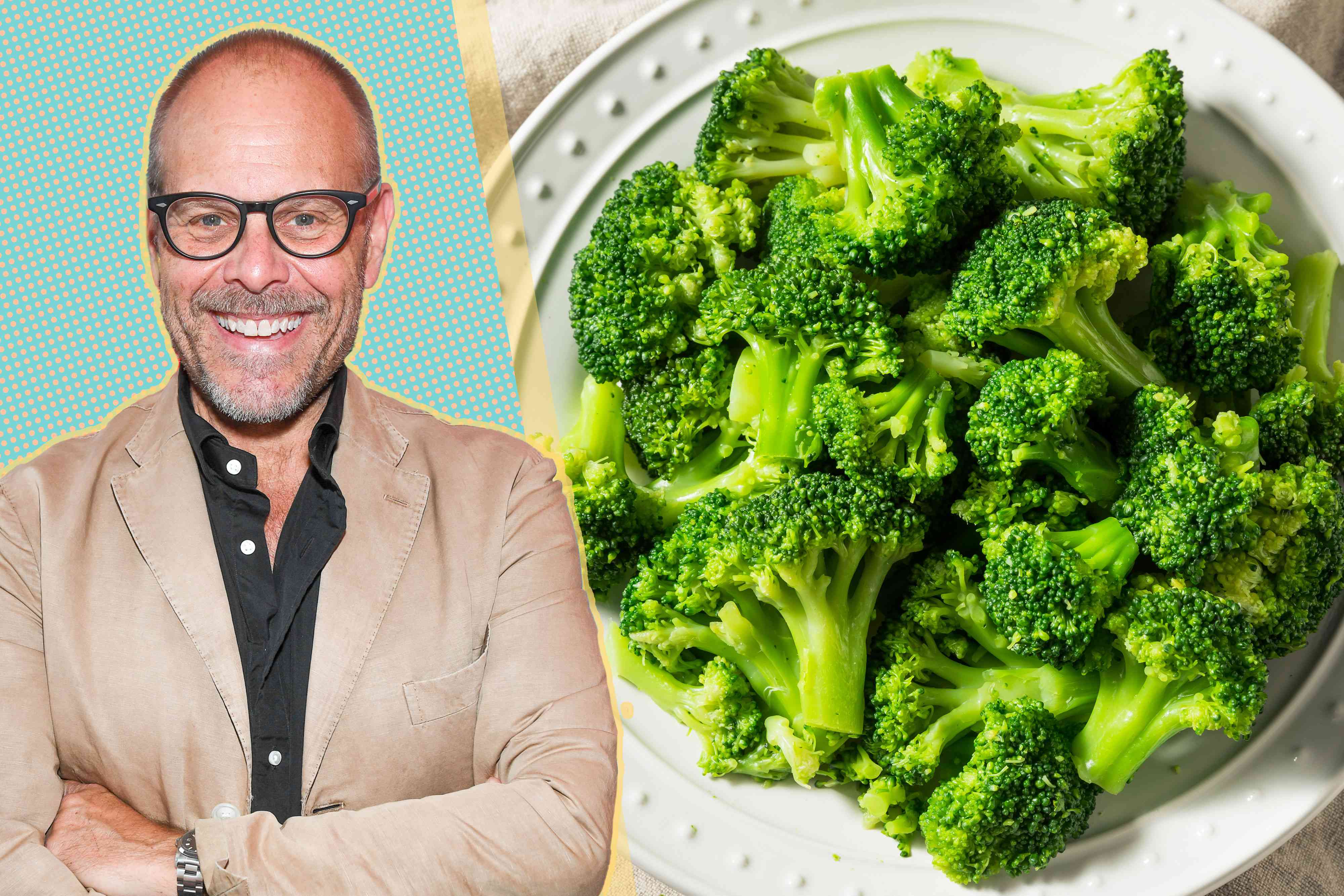 For perfectly cooked broccoli, use Alton Brown's method