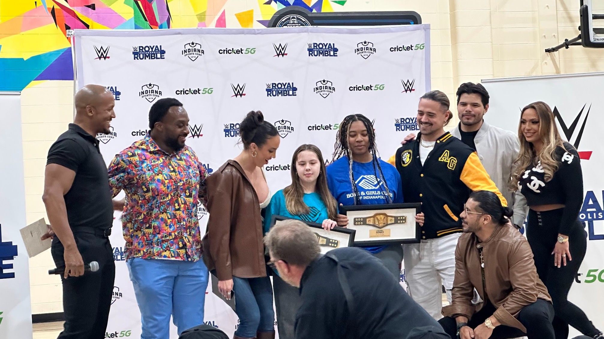 In photos: The WWE Royal Rumble in Indy