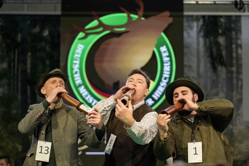 Hunters go head-to-head in Germany’s deer calling championship