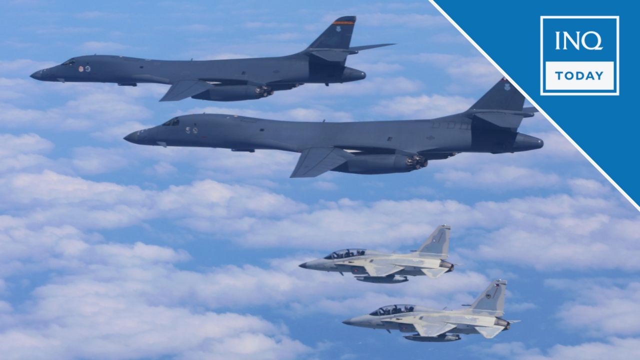 PH, US air forces hold bilateral air intercept training in WPS | INQToday