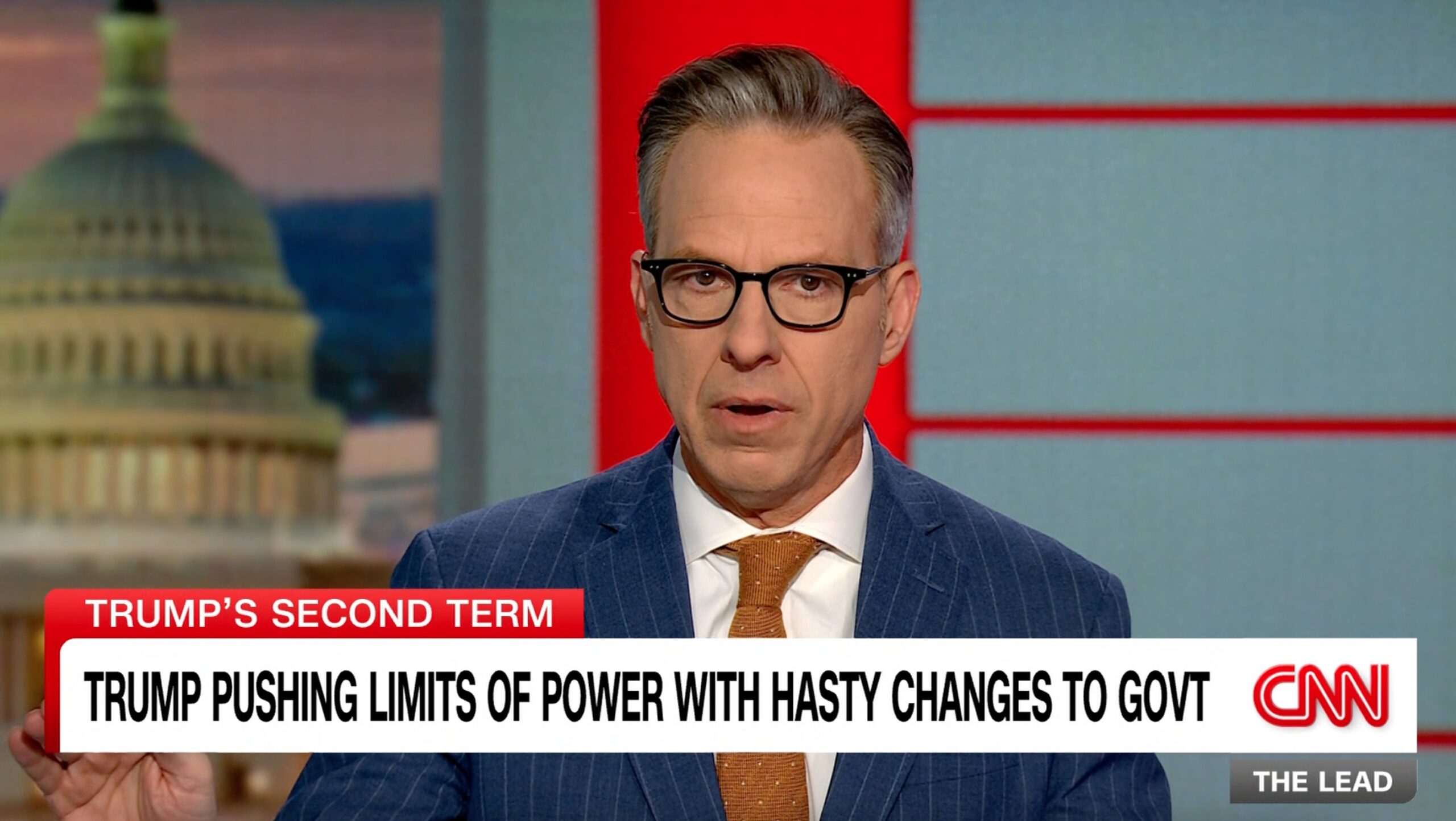 CNN’s Jake Tapper Torches Trump and Musk Efforts To Shrink Government ...