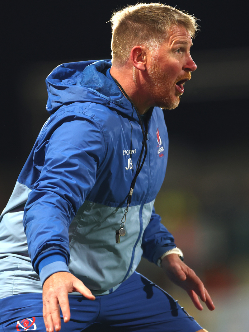 Ulster confirm departure of defence coach Bell by mutual consent