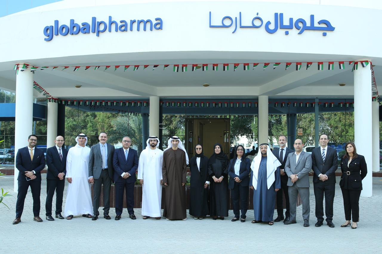 Thani Al Zeyoudi visits Globalpharma in Dubai