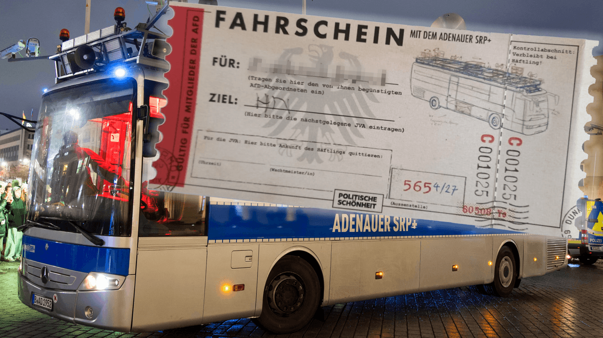 Fahrkarten ins Gefängnis: AfD-Politiker in Heilbronn bekommt Ticket