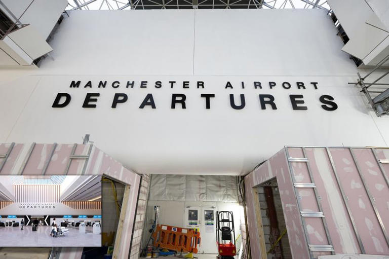 Manchester Airport shares first look of new terminal set to open after ...
