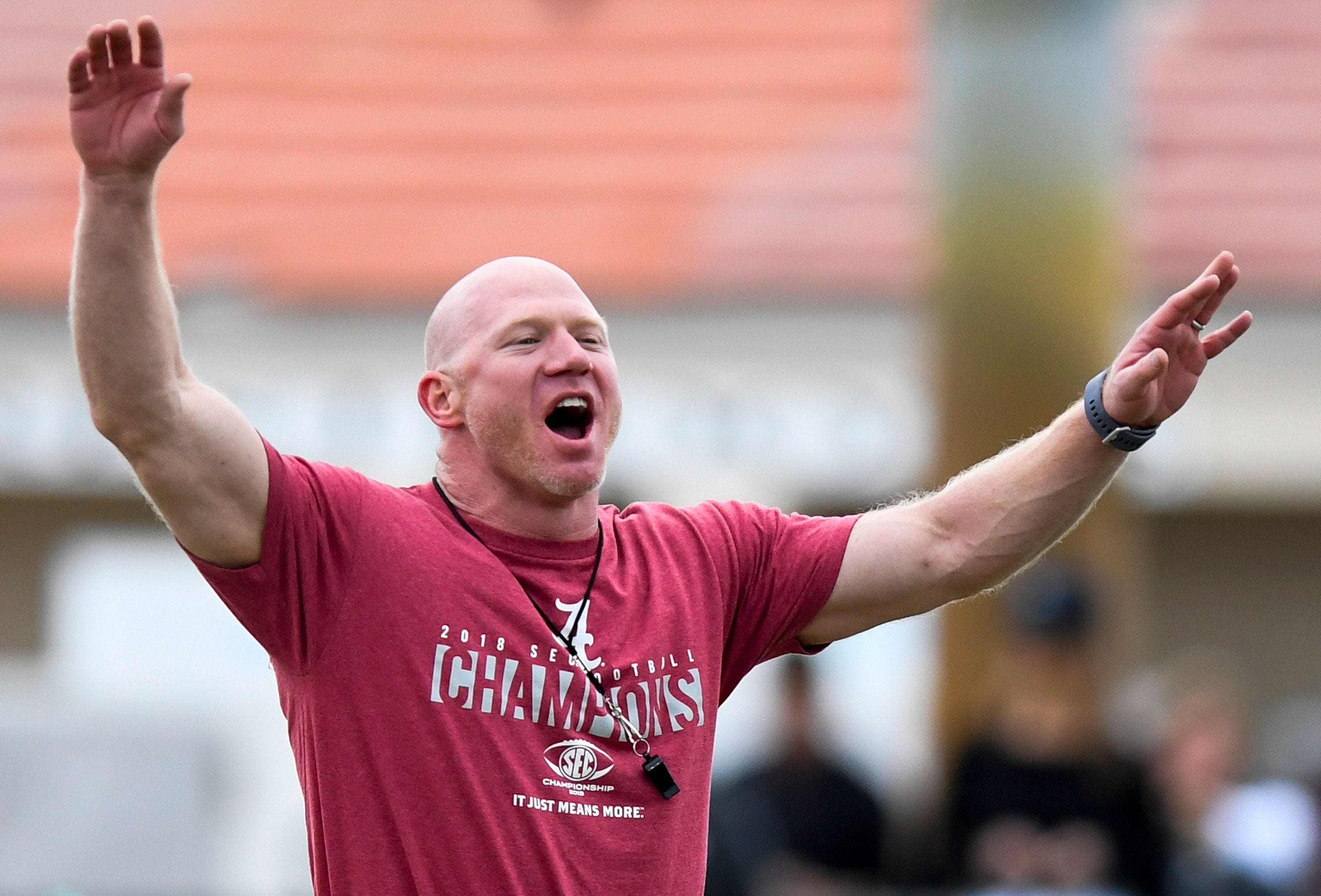 Former Alabama strength coach, hype man gets college football head ...