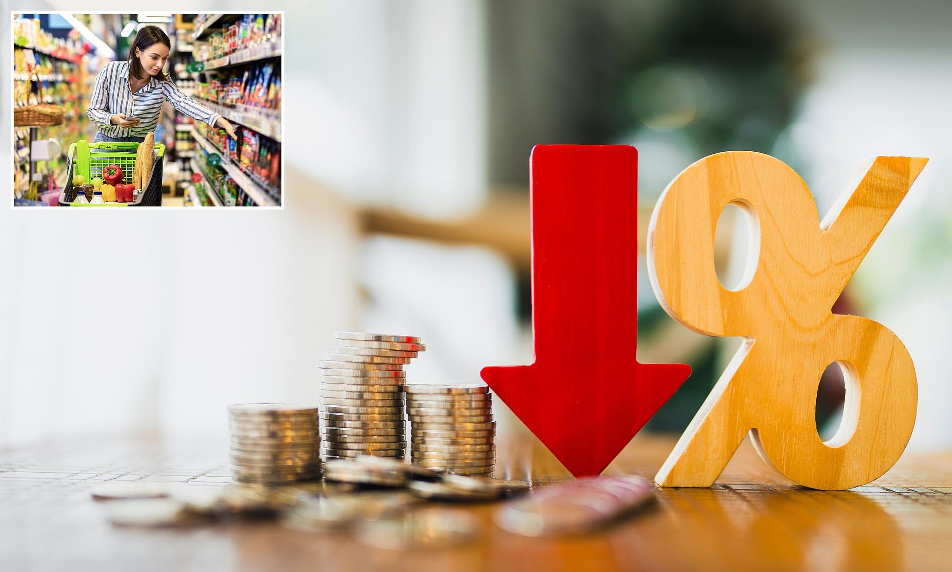 Grocery price inflation slows as supermarkets lure shoppers with discounts