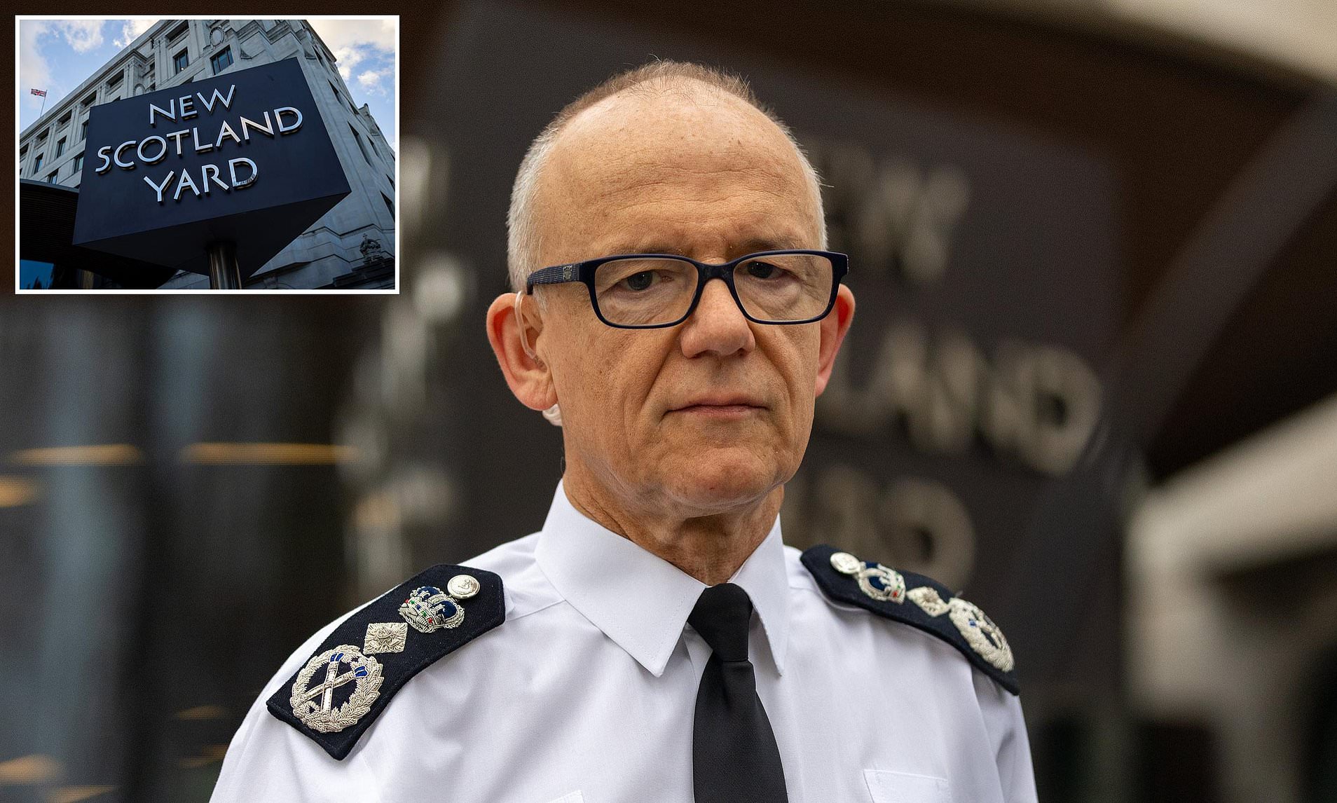 Met Police staff go on strike for first time ever as 300 walkout
