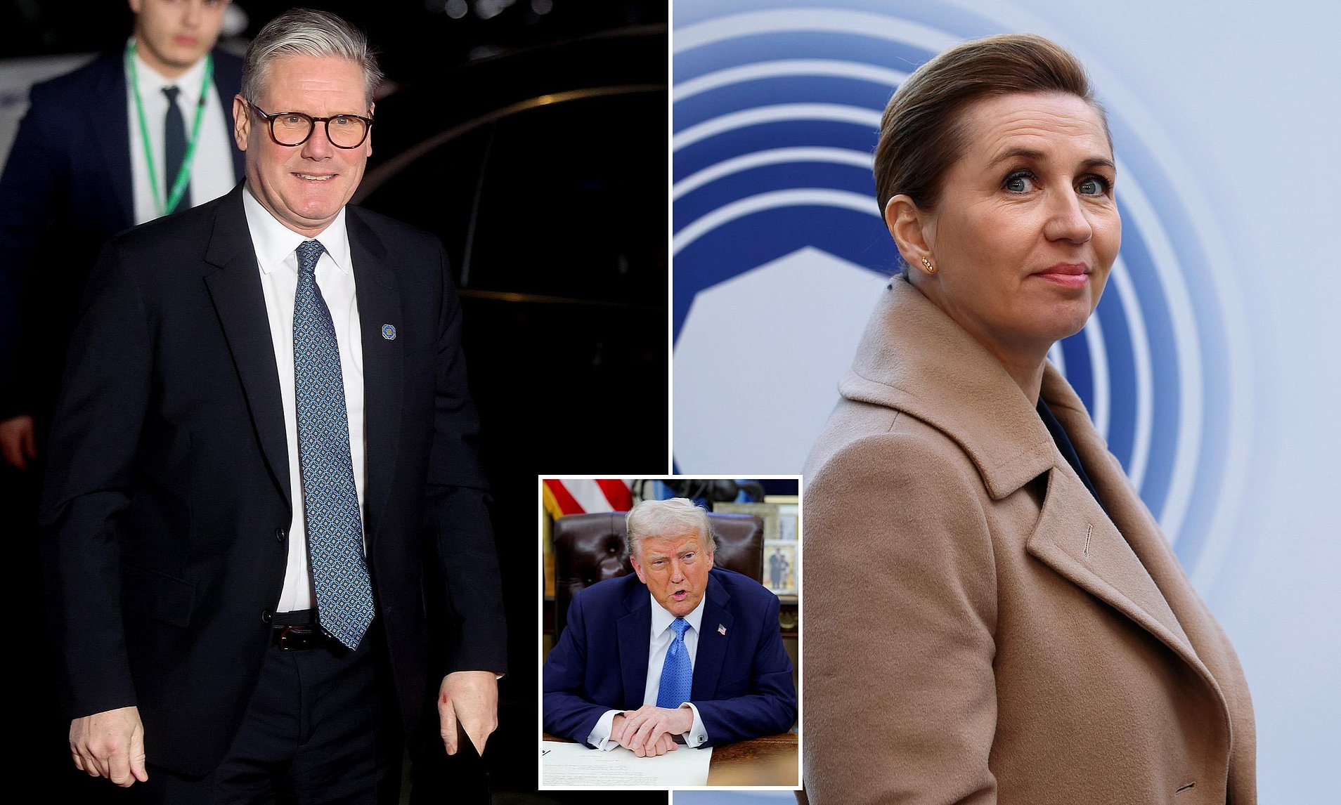 Starmer risks infuriating Trump as he hosts Danish PM for dinner