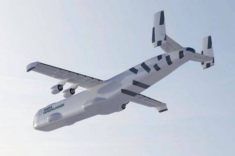 'World's biggest plane' that's 356ft long 'can carry 12 times more than ...