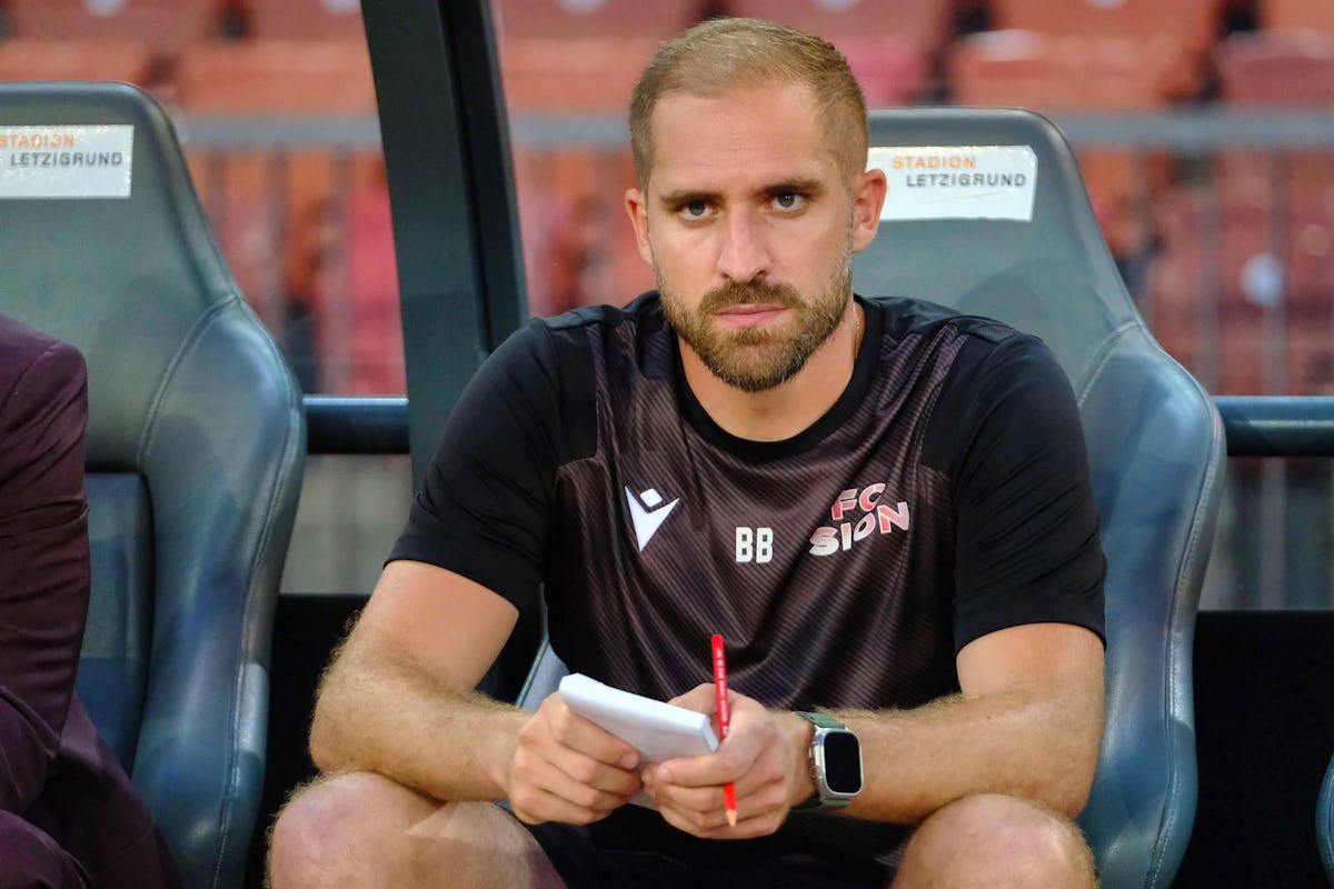 Benjamin Bertrand sera sur le banc du FC Sion contre Servette