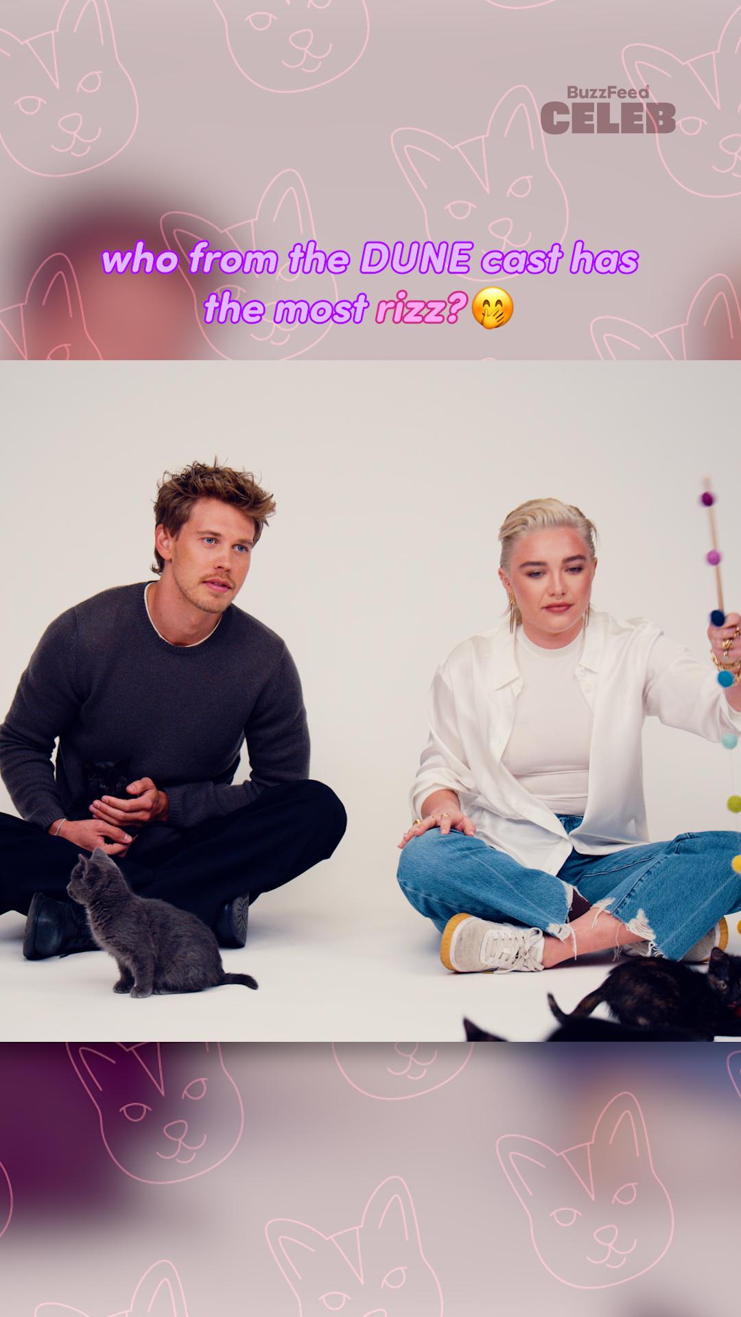 Austin Butler and Florence Pugh: The Kitten Interview | Rizz