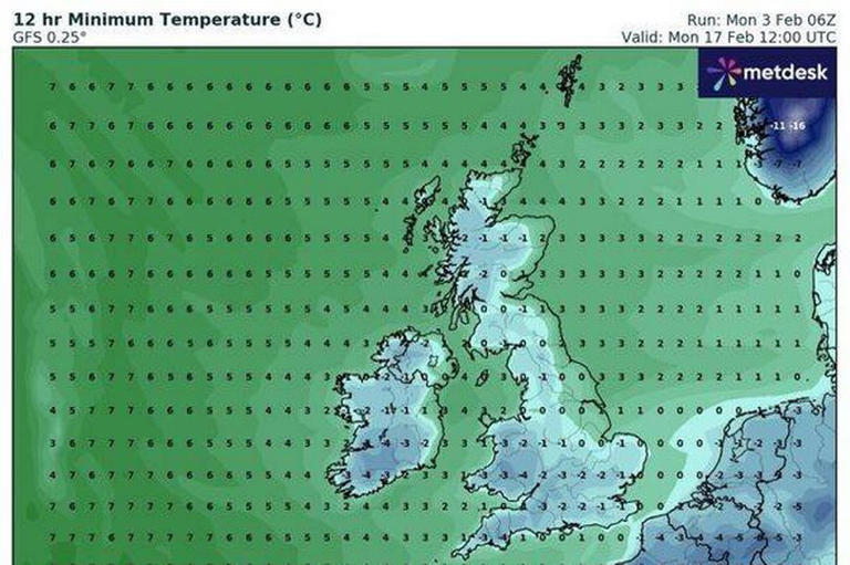 Snow maps show 'Beast from the East' to blanket UK as Yorkshire and 9 ...