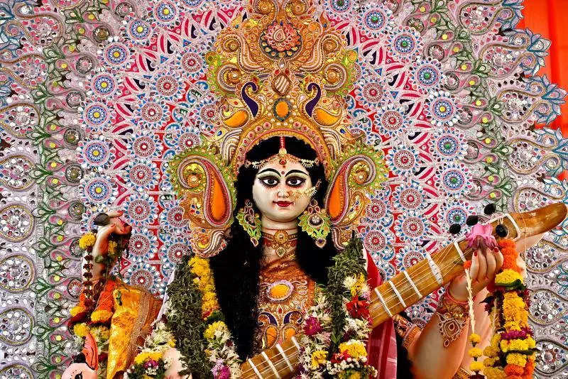 Saraswati Puja at Visva-Bharati sparks a furore